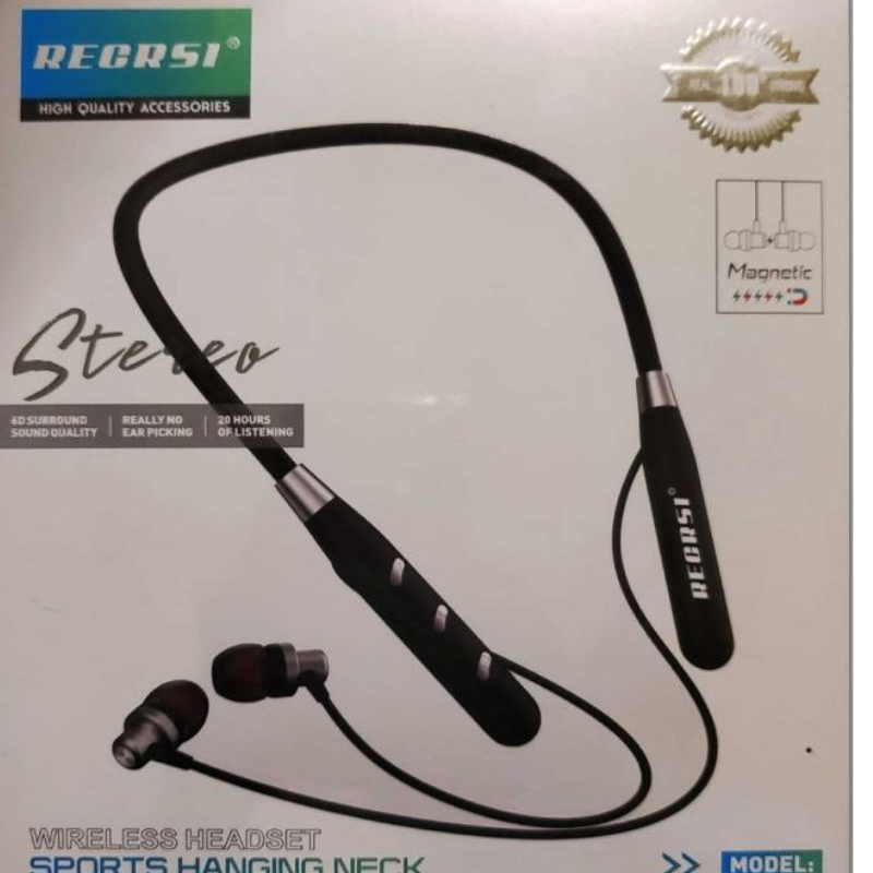 RECRSI RE-NY032 Neckband Wireless Earphones – Resellingkori